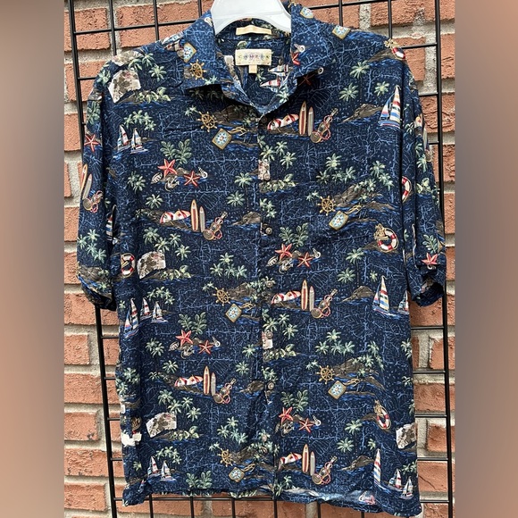 campia moda | Shirts | Campia Moda Hawaiian Shirt Xl | Poshmark